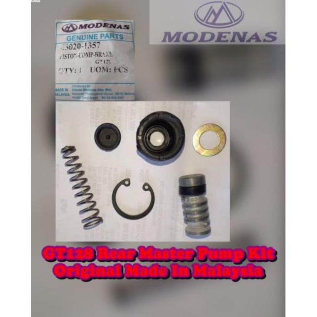 High quality Original Modenas GT128 Master Pump Kit Set | Shopee Malaysia