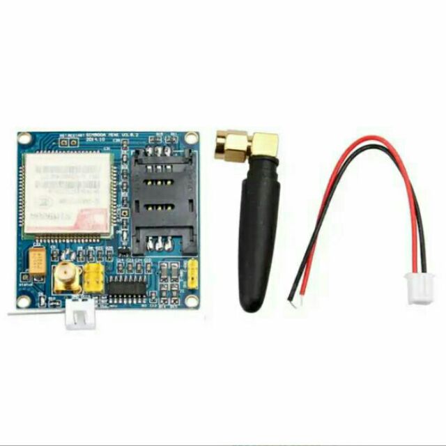 SIM900A Wireless Module GSM GPRS Shield Board + Antenna for Arduino ...