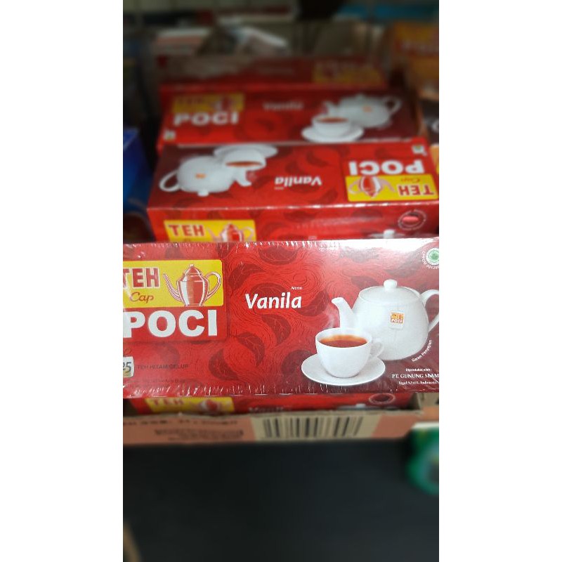 Teh Celup Poci rasa vanilla,Teh Poci, Teabag Poci Vanilla | Shopee Malaysia