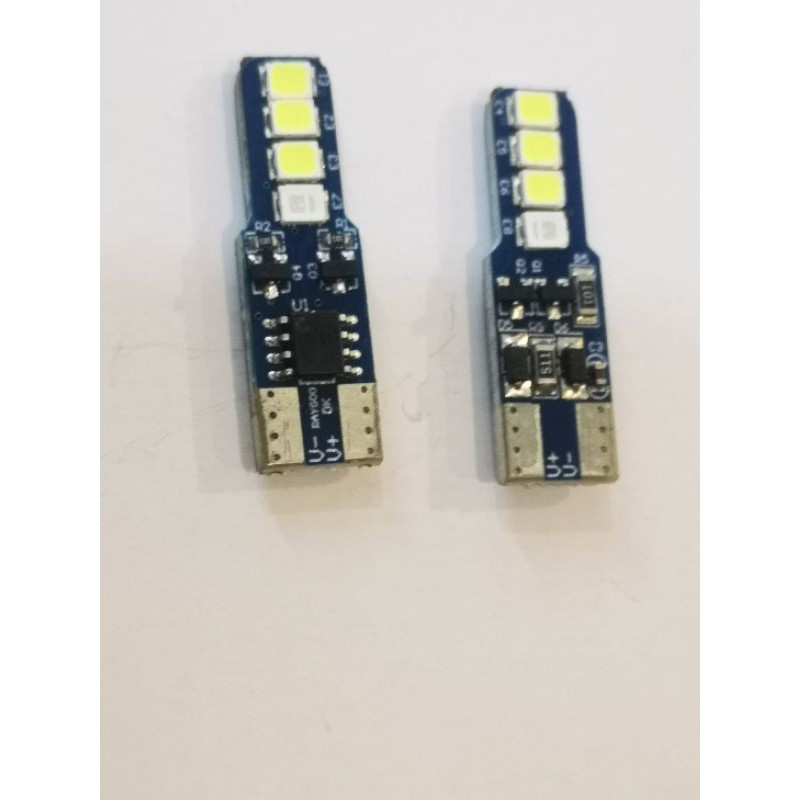 lampu kecil T10 2 colour tail lamp the new led A touch of blue reading ...