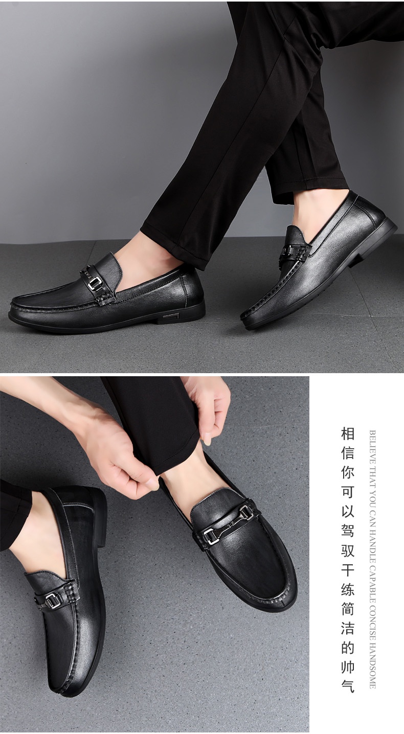 [SCL][3 Colors] Men's Cow Leather Loafers Slip-Ons shoes Casual ...