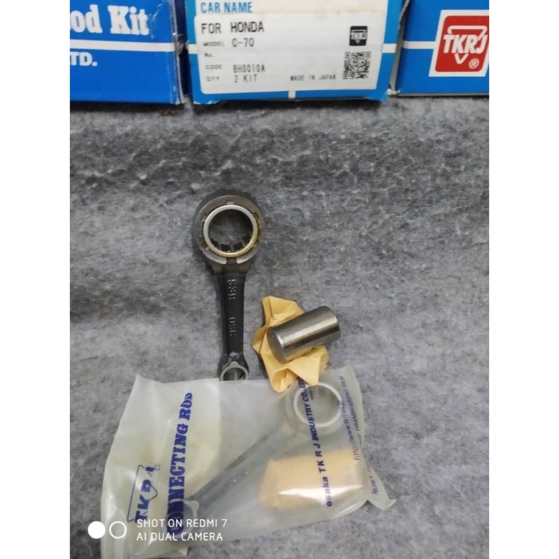 TKRJ HONDA C70 GBO GBOJ CONNECTING ROD KIT (MADEINJAPAN) | Shopee Malaysia