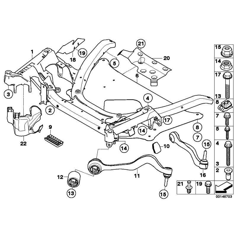Bmw E60 FRONT LOWER ARM 4pc | Shopee Malaysia