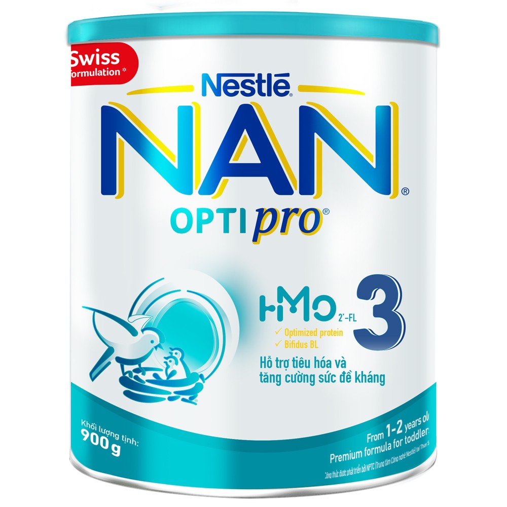 Genuine - Milk Powder No. 3 Optipro HMO 900g - Help Children develop ...