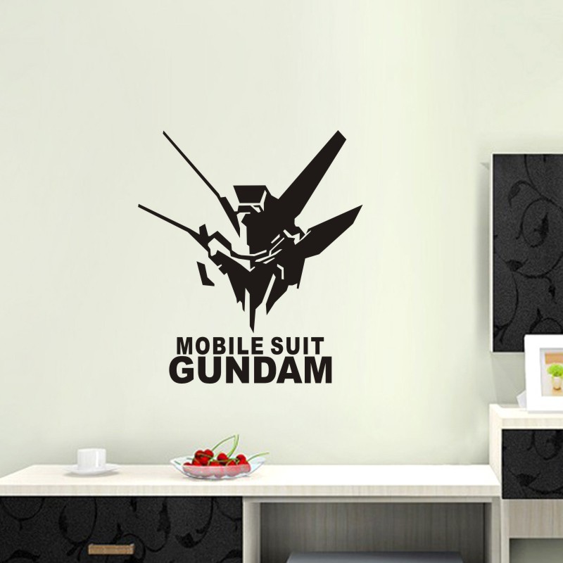 GUNDAM Sticker Anime Cartoon Car Decal Sticker Mobile Suit Vinyl Wall ...