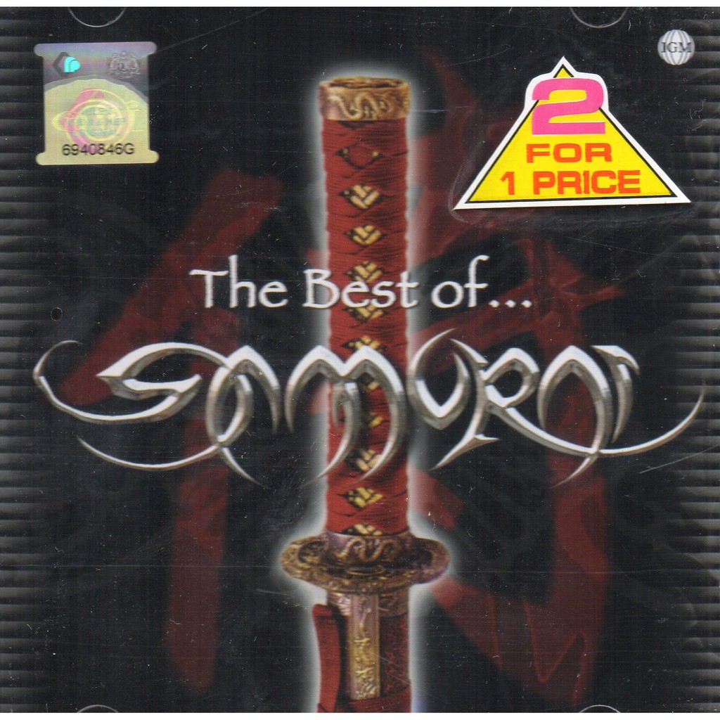 SAMURAI - The Best Of Samurai ( 2 CD ) | Shopee Malaysia