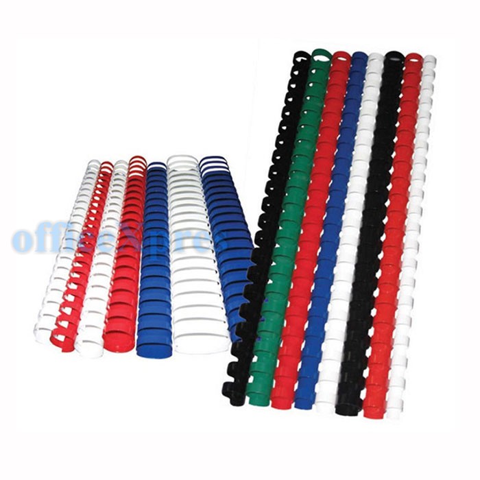 A4 Plastic Spiral 1/4" (6mm) / Hombo Binding Plastic (8 Rods) | Shopee ...