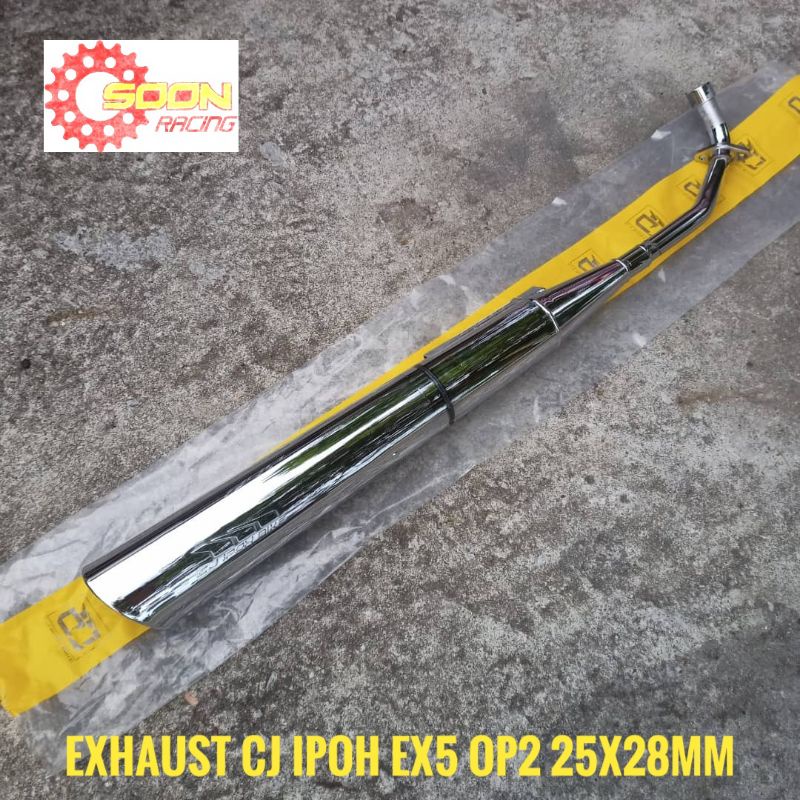 CJ IPOH EXHAUST EX5 OP1 25X28MM OP2 25MMX28MM OP3 28MM BEARING BIRD CHIRPING HONDA DREAM CLASS ...
