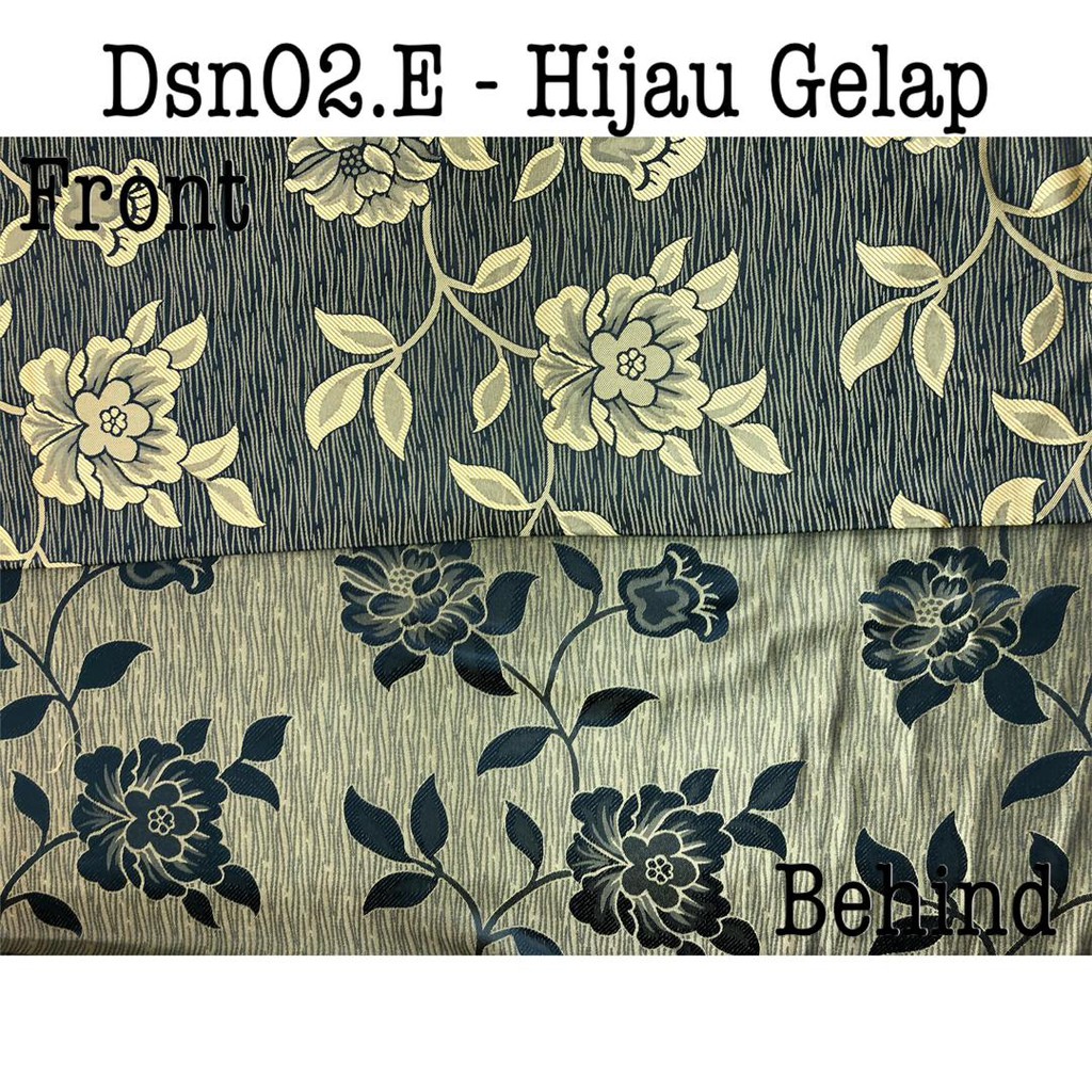 KAIN LANGSIR CORAK BUNGA 🌟!! 🔥PROMOSI HEBAT 🔥 /FABRIC CURTAIN POLYESTER ...
