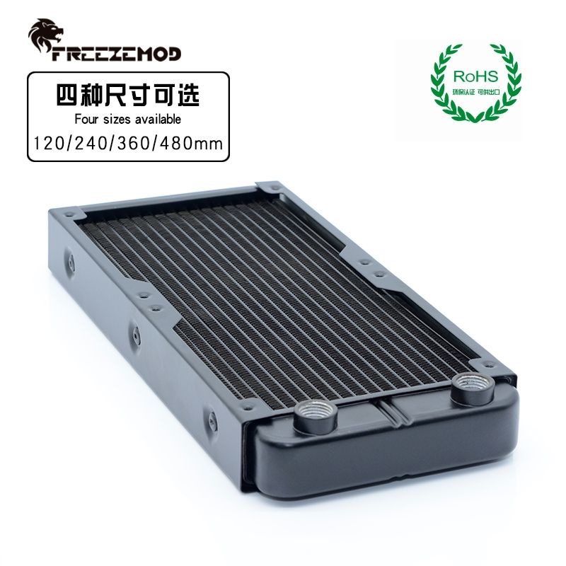 Freezemod 120mm/240mm/360mm aluminum radiator G4/1(black/white ...