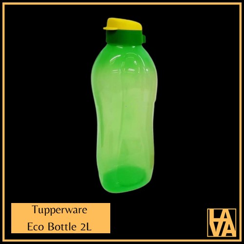 Tupperware Eco Giant Water Bottle 2.0L (1) Green | Shopee Malaysia