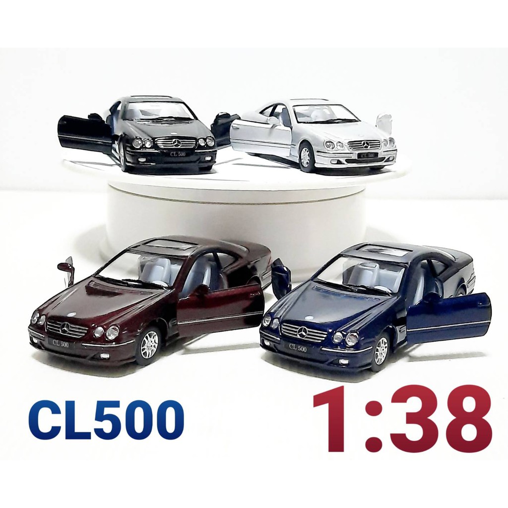 Kinsmart Mercedes Benz CL500 Scale 1:38 Model Car Length 5 Inches ...