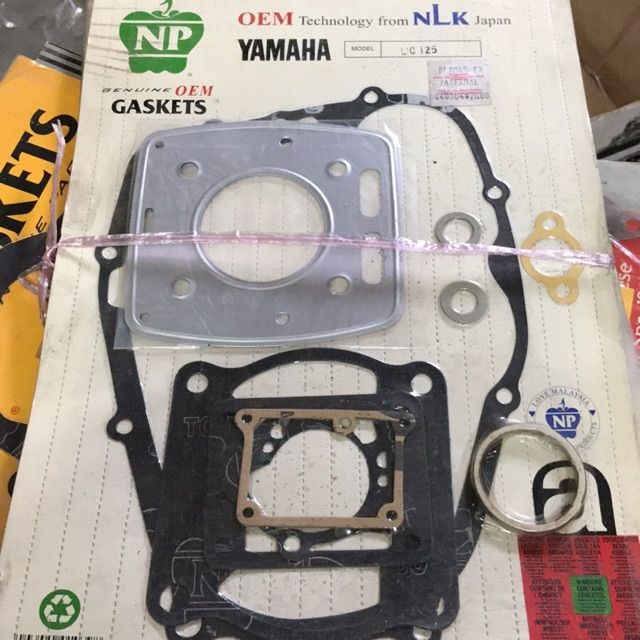 🔥 Restoration 🔥 Yamaha LC125 top set / comp set gasket | Shopee Malaysia