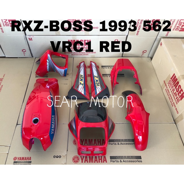 RXZ-BOSS BODY COVER SET VRC1 RED 562 100%ORIGANAL IMASEN | Shopee Malaysia