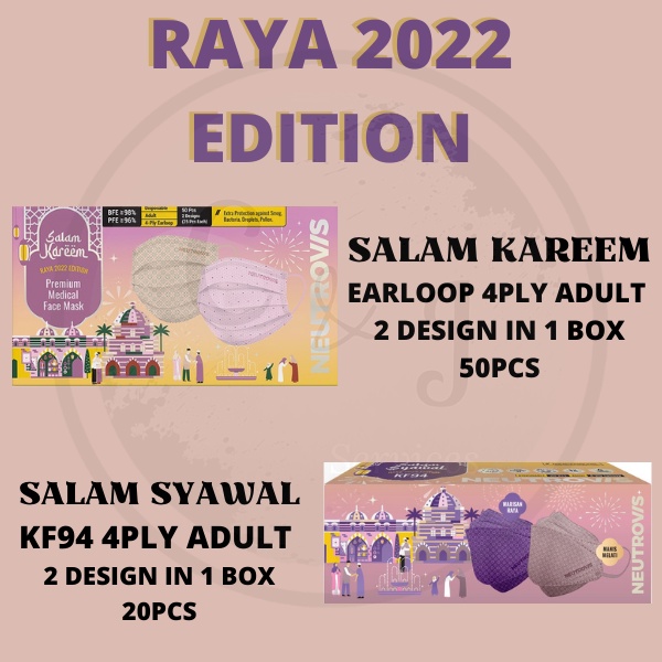 Neutrovis Authorised Reseller Raya 2022 Edition [Adult] | Shopee Malaysia