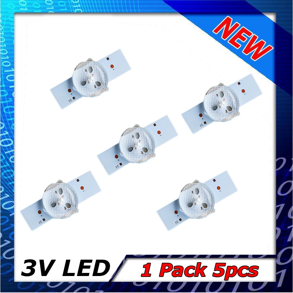 3V Backlight LED TV Lamp- Universal Backlight (32-65inch)- 5pcs ...