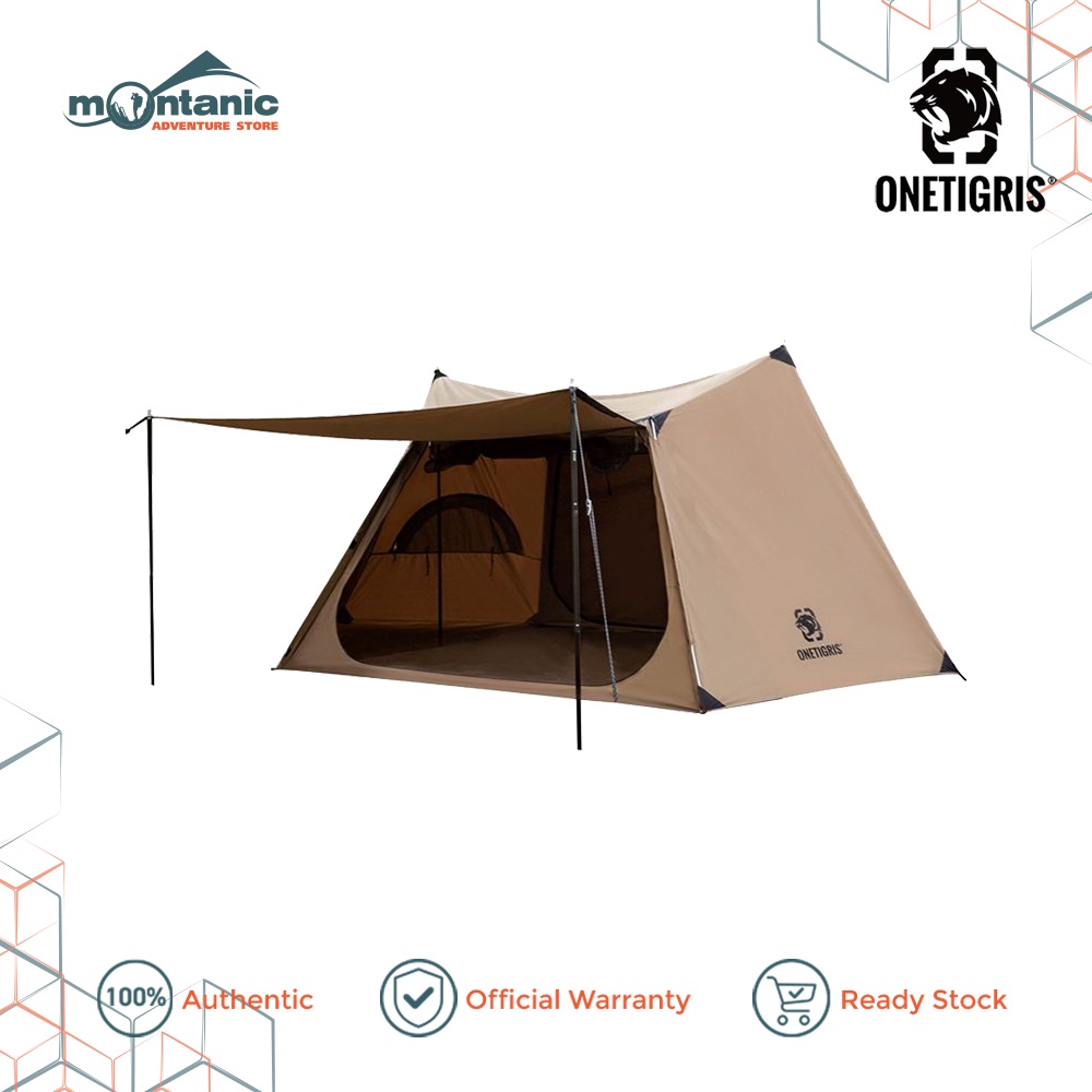 OneTigris® SOLO HOMESTEAD Camping Tent (TC Version) - Waterproof Single Shelter Tarp | Shopee ...