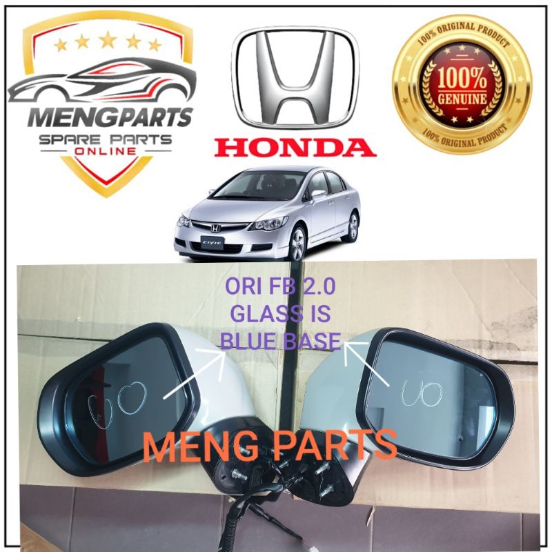 ORIGINAL HONDA CIVIC FD SNB SNG 2.0 SIDE MIRROR ASSY RIGHT-76200-SNB ...