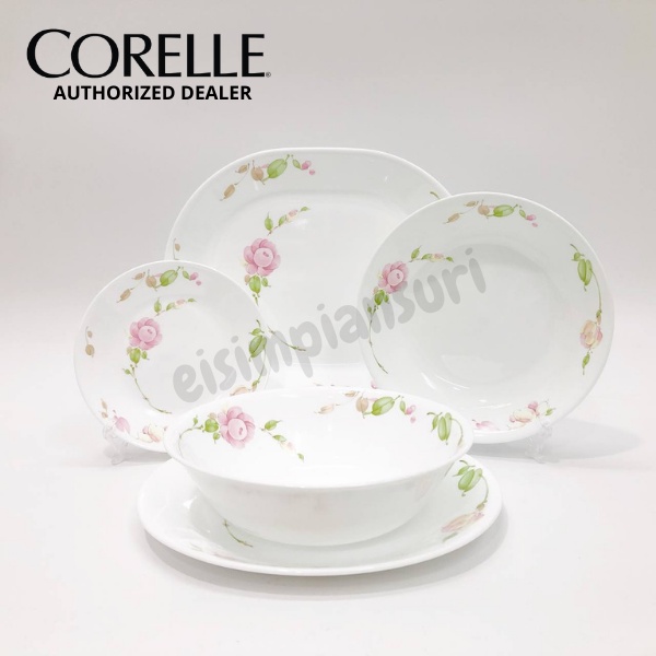 (Ready Stock!!) Corelle Classic 16pcs Dinnerware Set Livingware Dinner ...