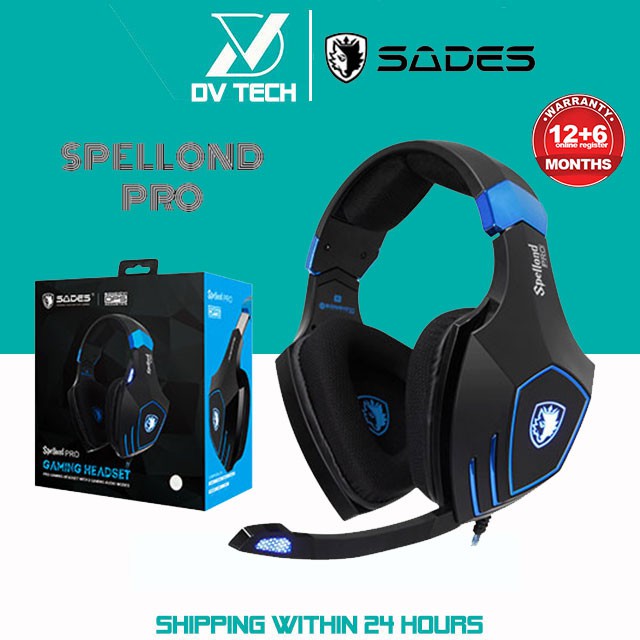 **READY STOCK**Sades Spellond Pro Gaming Headset | Shopee Malaysia