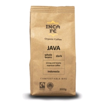 Inca Fe Organic Coffee Java 200g(Whole Bean) | Shopee Malaysia