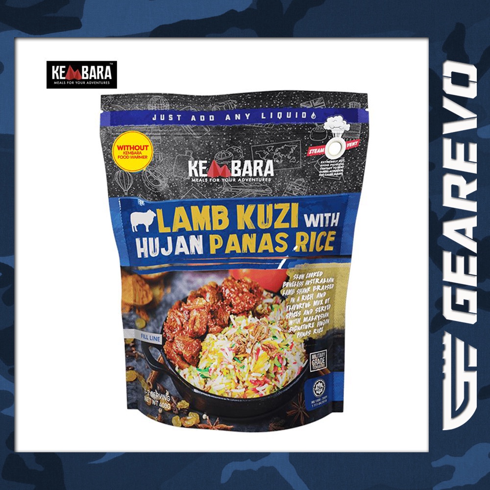 KEMBARA Meals Lamb Kuzi with Hujan Panas Rice (With food warmer ...
