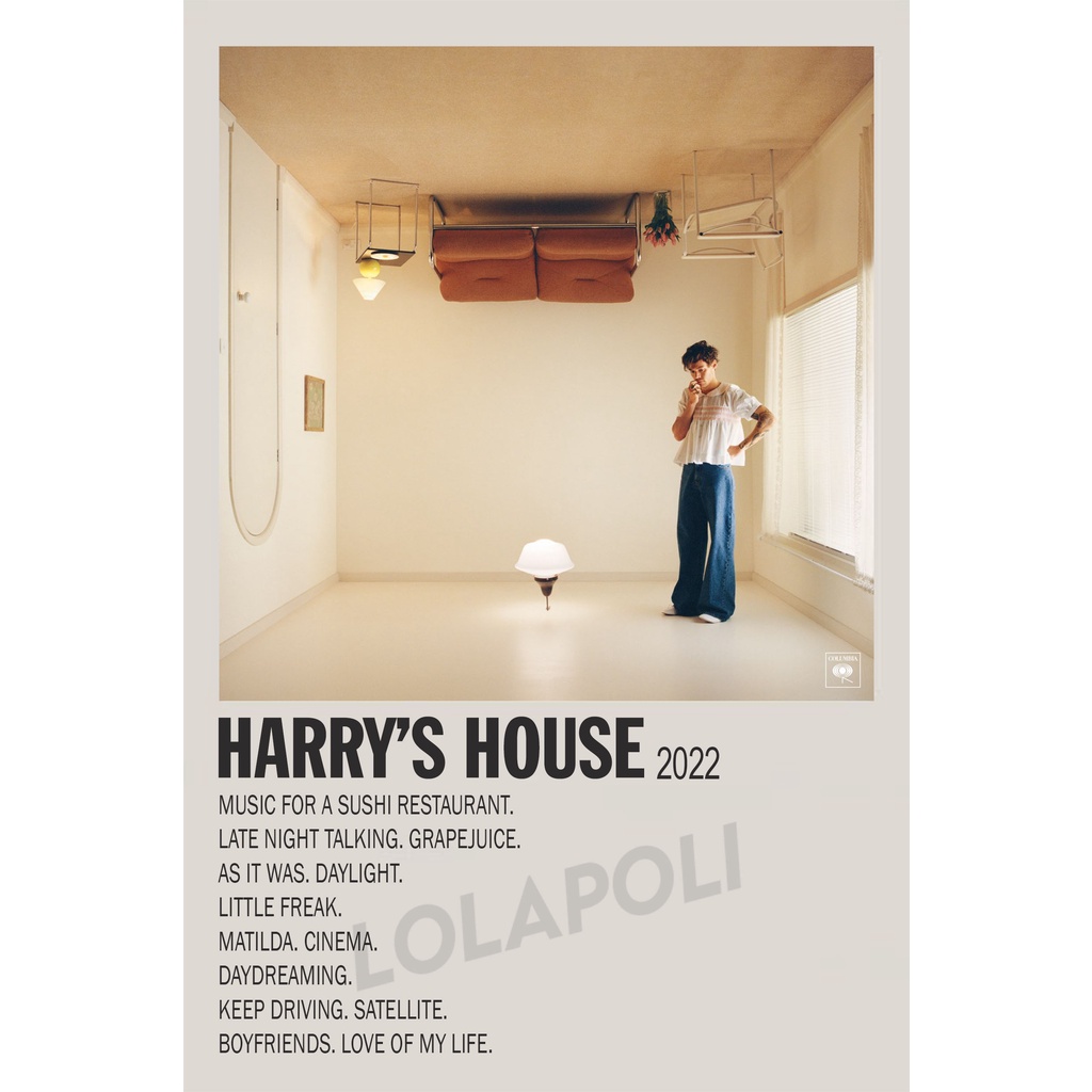 Harry's House Album Cover Poster - Harry Styles | Shopee Malaysia