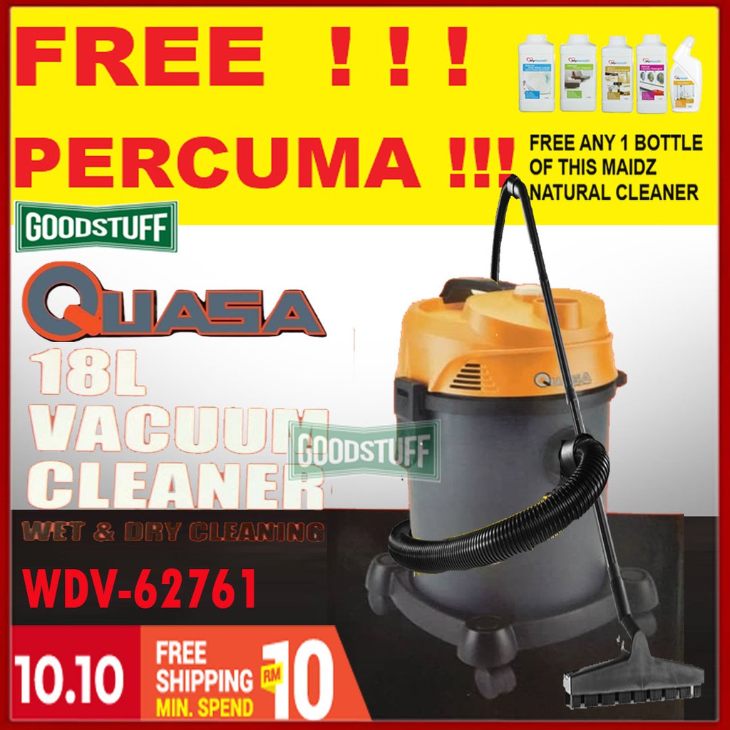 QUASA WDV 62761 WET AND DRY VACUUM CLEANER VAKUM LIKE KARCHER MIDEA ...