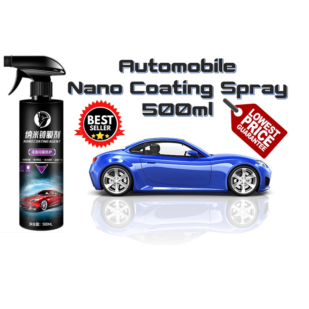 [BEST SELLER] [LOCAL] 500ml Nano Coat Magic Gem Ceramic Car Coating Spray Paint Crystal Nano ...