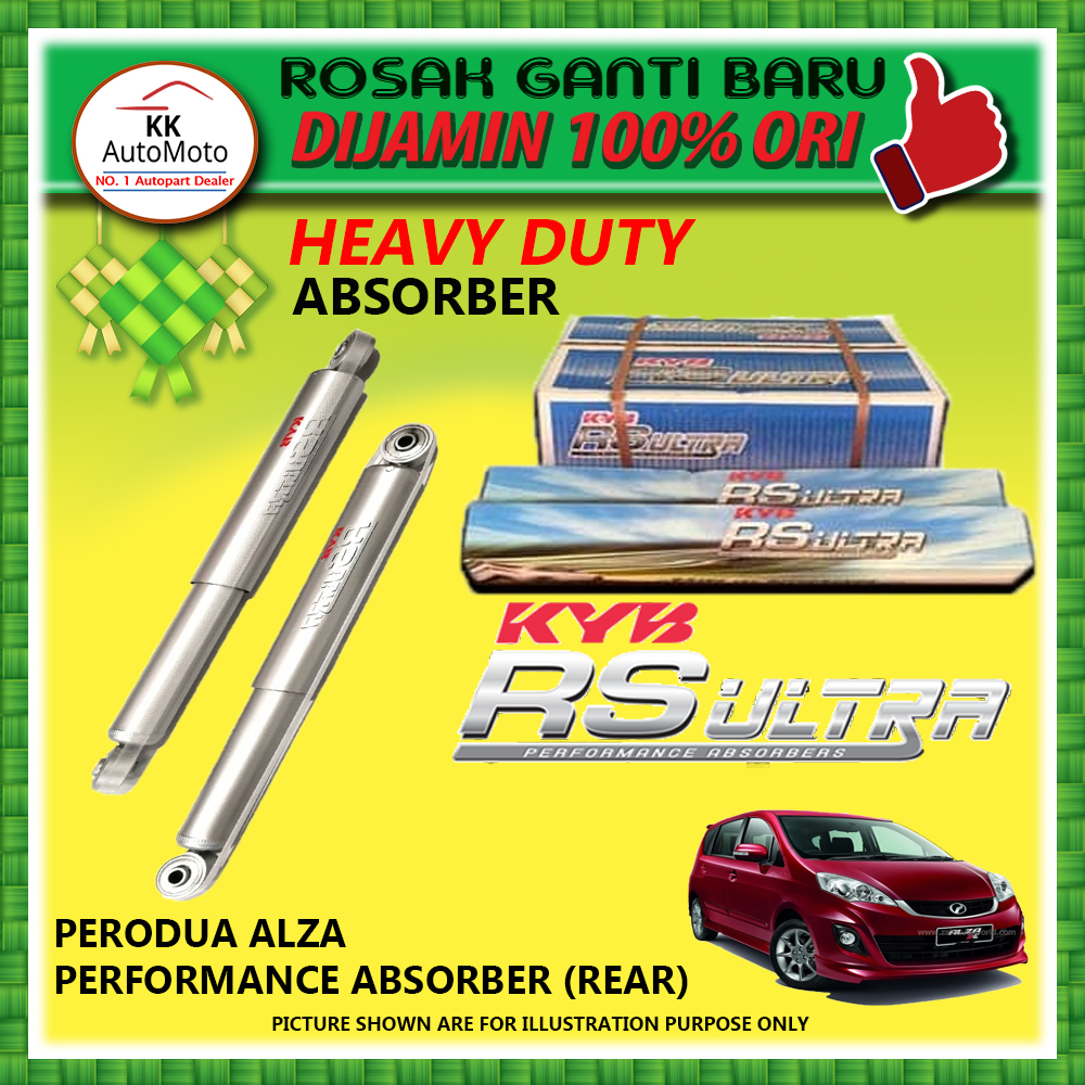 Perodua Alza 1.5 2009 - 2021 Rear [2 BATANG] Genuine KYB Ultra RS ...