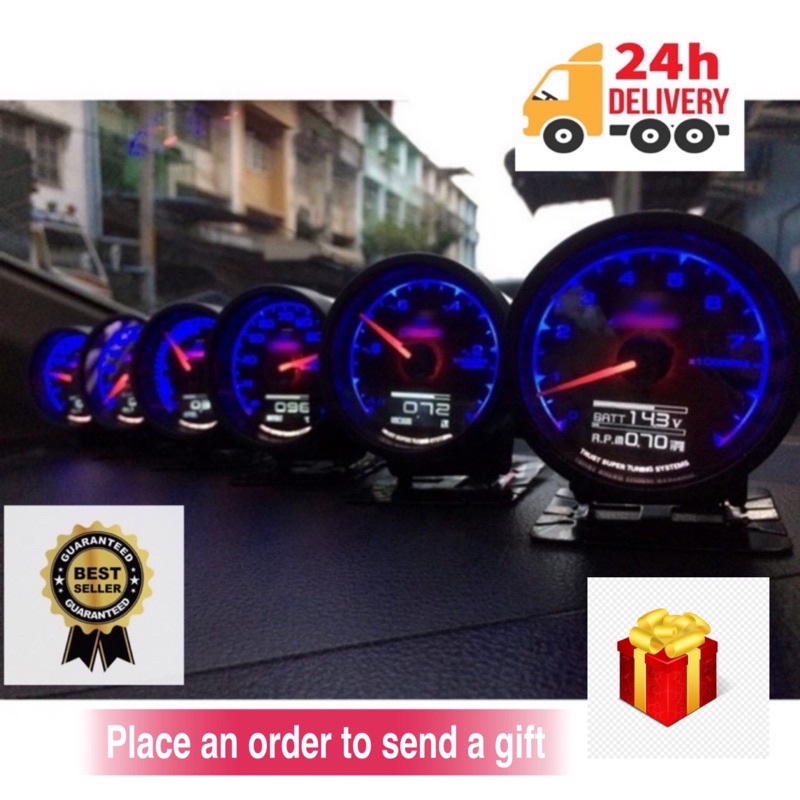 GREDDY METER water temperature volt vacuum rpm turbo | Shopee Malaysia