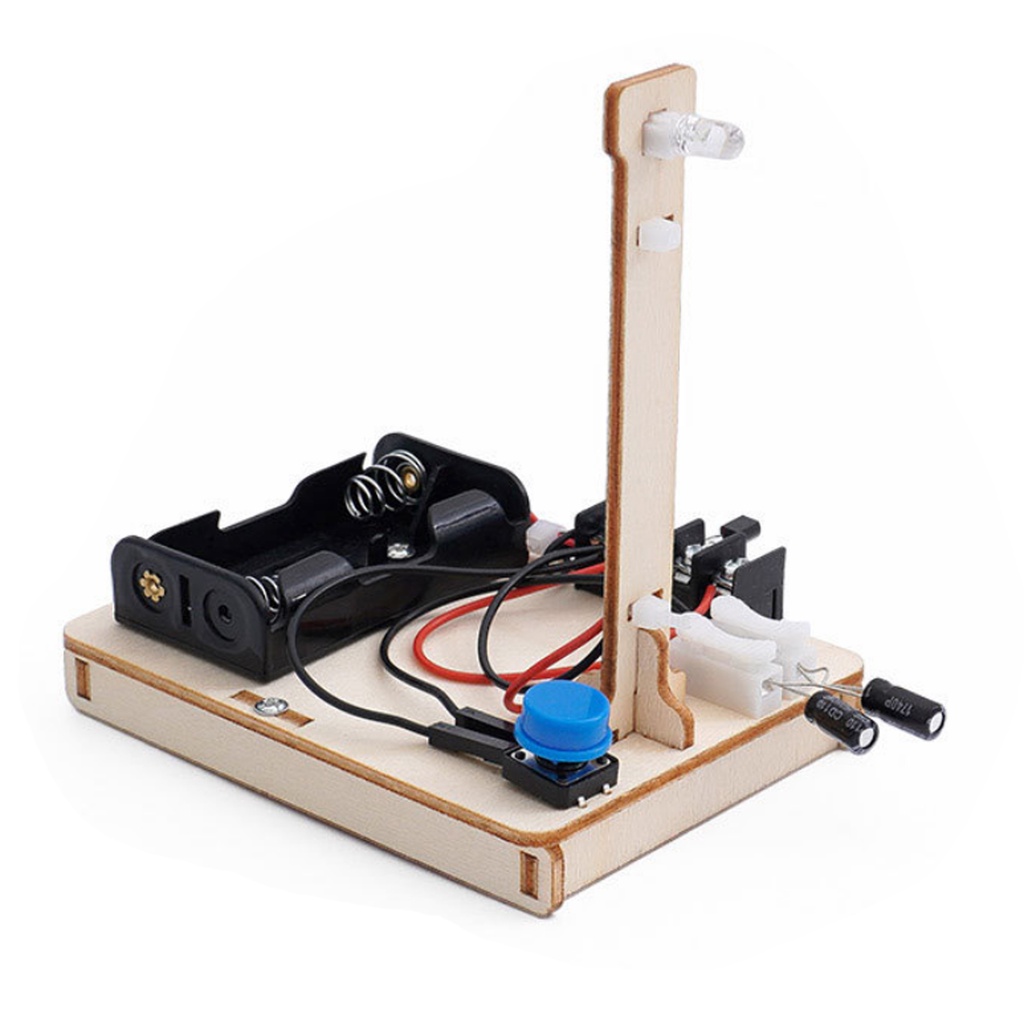 Mini Kids Science Experiment for Children Boys DIY Toy Wooden Delay ...