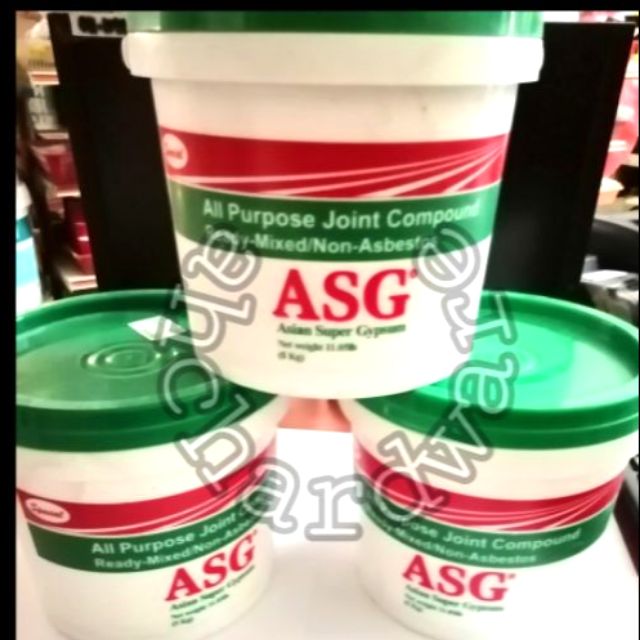 ASG STOPPING Joint Compound 2 IN 1 (5kg) | Shopee Malaysia