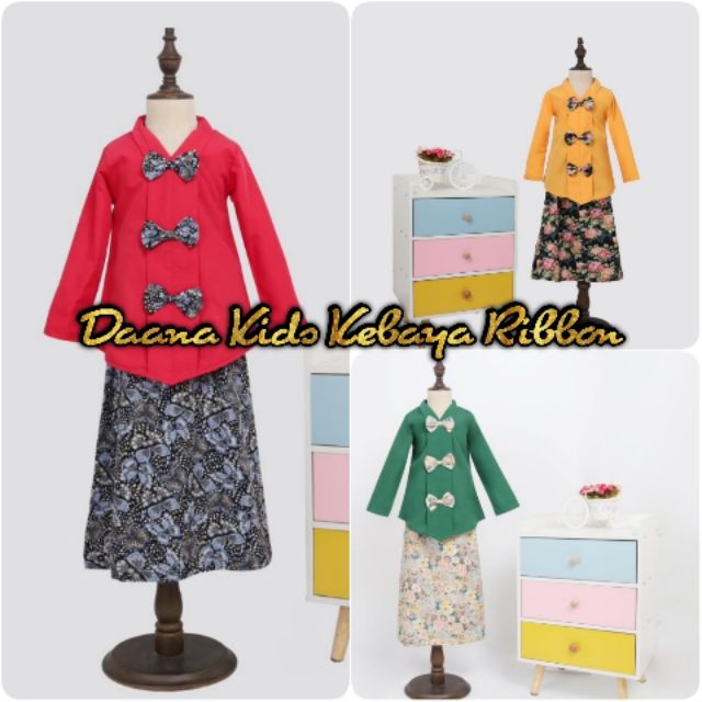 🔥NEW RAYA KIDS KEBAYA COLLECTION🔥Daanaa Kebaya Ribbon Kurung🔥 | Shopee ...