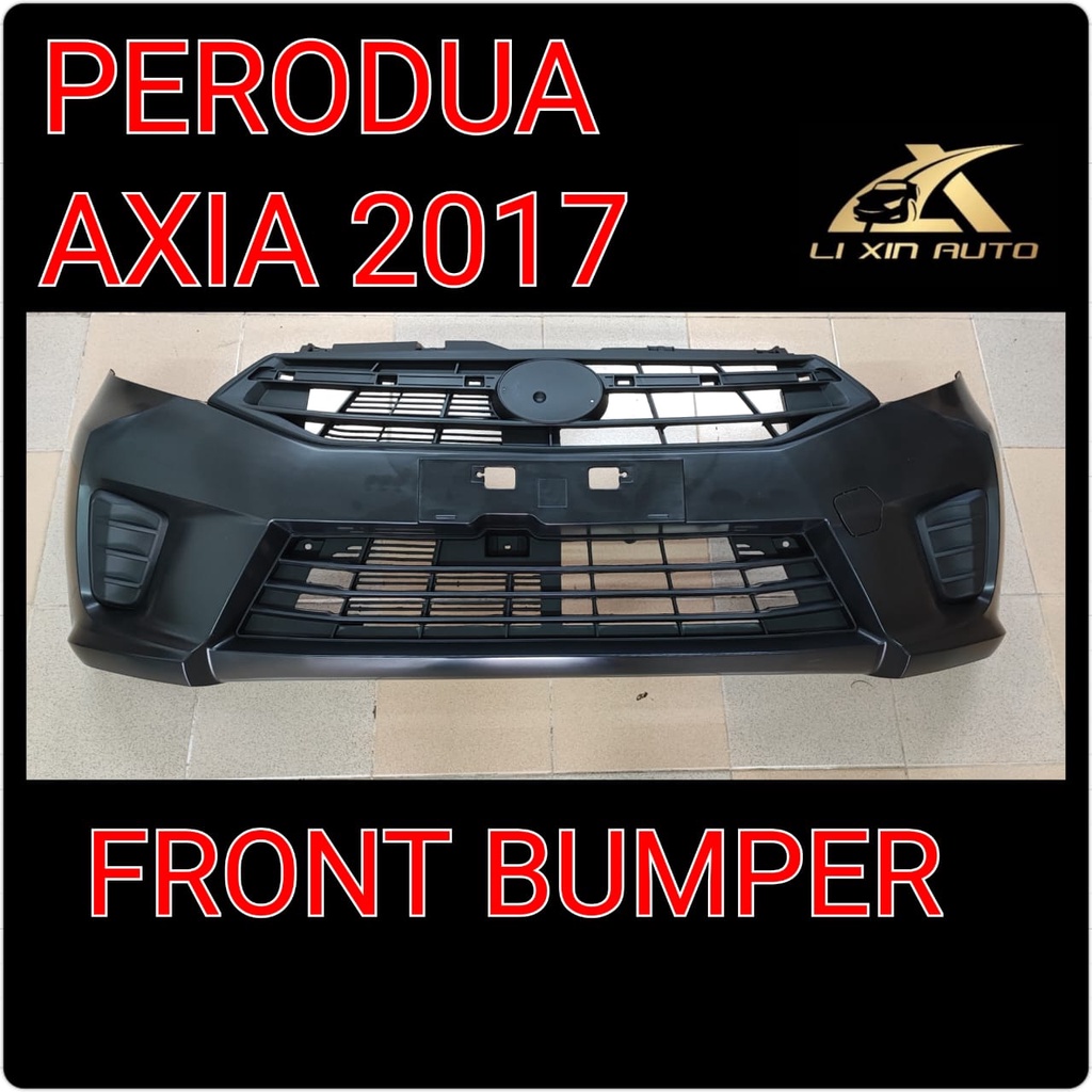 PERODUA AXIA 2017-2019 FRONT BUMPER ( DEPAN BUMPER ) | Shopee Malaysia