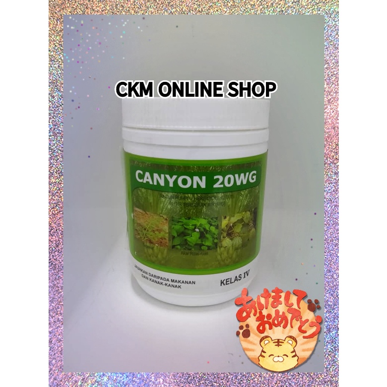 Canyon 20WG (Untuk Kawalan Rumpai) 250G | Shopee Malaysia