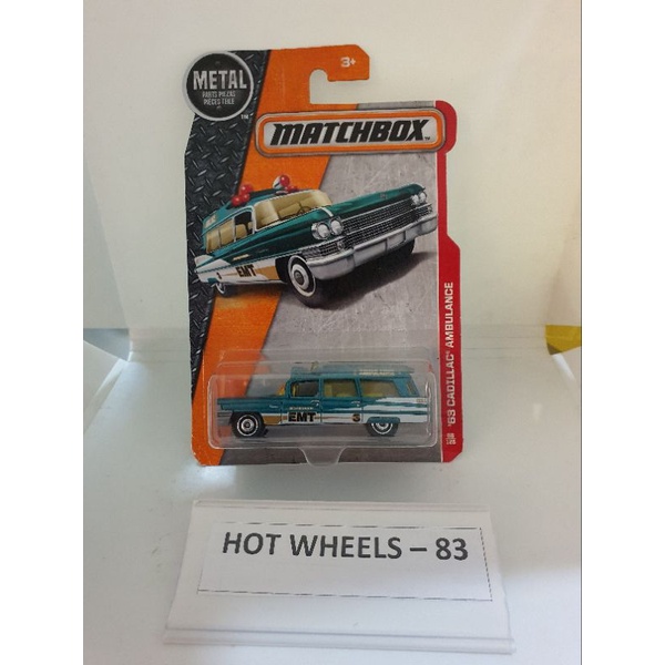 MATCHBOX 63 CADILLAC AMBULANCE | Shopee Malaysia