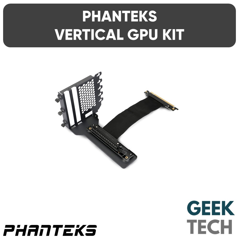 PHANTEKS Vertical GPU Mounting Kit PCIe Gen4 Universal Vertical GPU ...