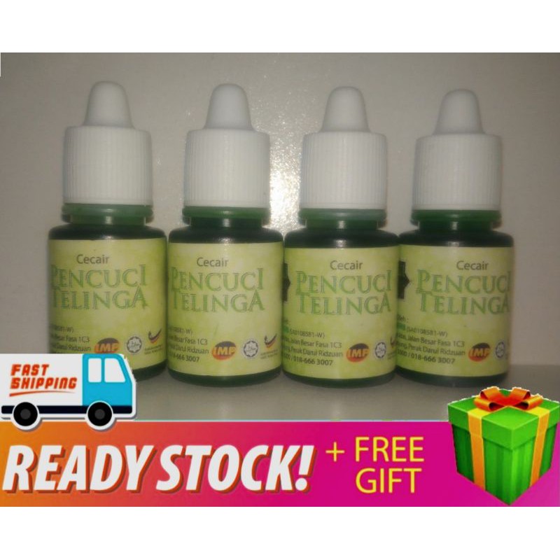 🔥Original🔥 Ubat Pencuci Telinga As syifa Herb Ubat Cuci Telinga + free ...