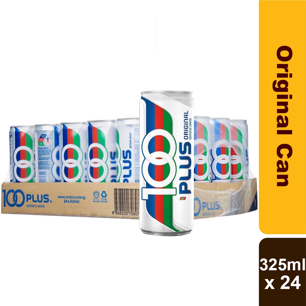 100plus Original Can Carton 325mlx24 | Shopee Malaysia