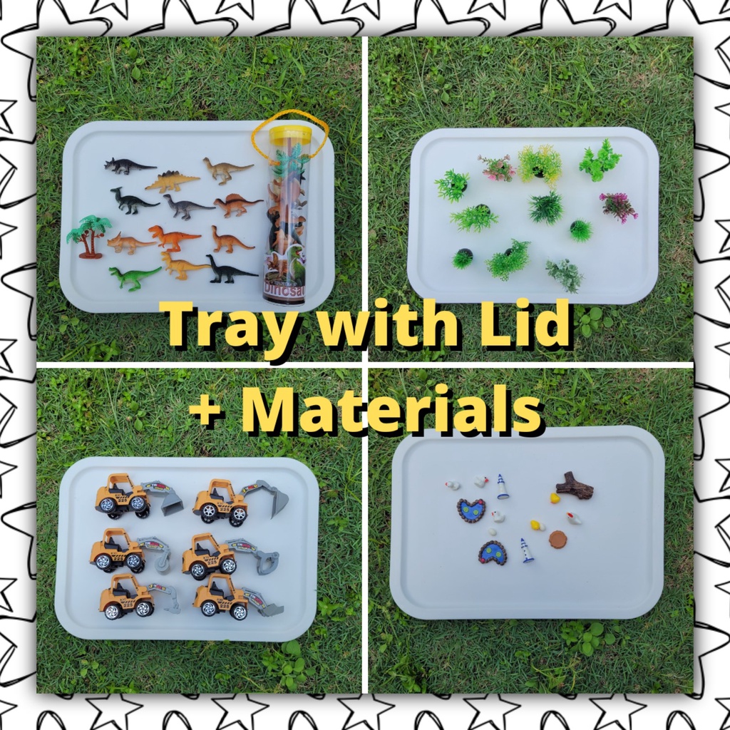 🐤Jaslina.my🐤 Montessori Sensory Learning Tray (Part 2) Tools Thinker ...