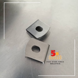 Stainless Steel Bolt and Nut with U-clip Pagar BRC Security Fencing ...