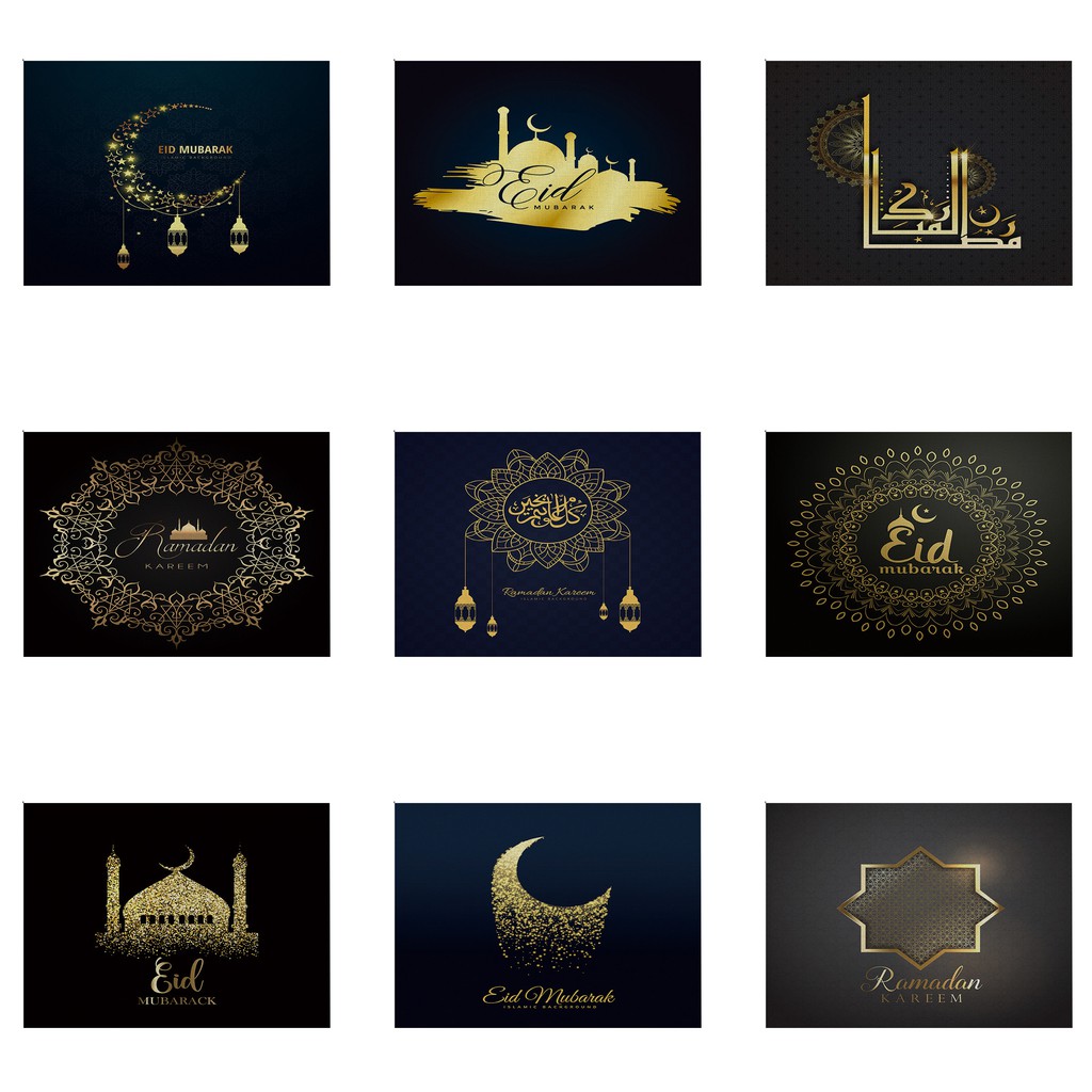 Raya 2020 Muslim Ramadan Tapestry Eid Festival Tablecloth Lebaran Hari ...