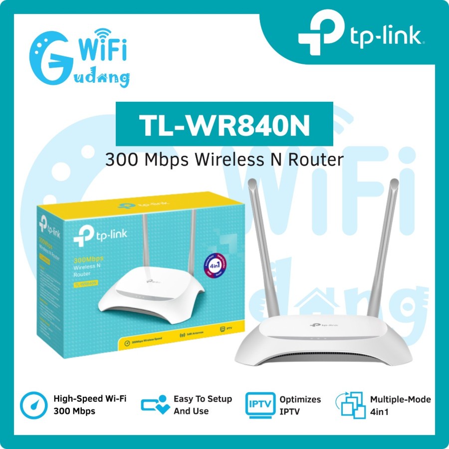 Wireless N Router TP-Link TL-WR840N Wireless N Router 300Mbps | Shopee ...