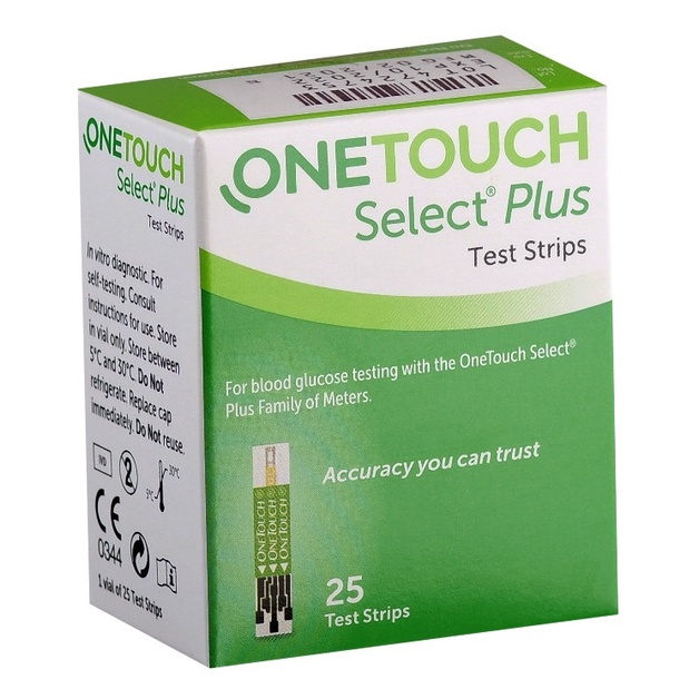 ONE TOUCH SELECT PLUS SIMPLE GLUCOSE METER SYSTEM (WITH OR WITHOUT TEST ...