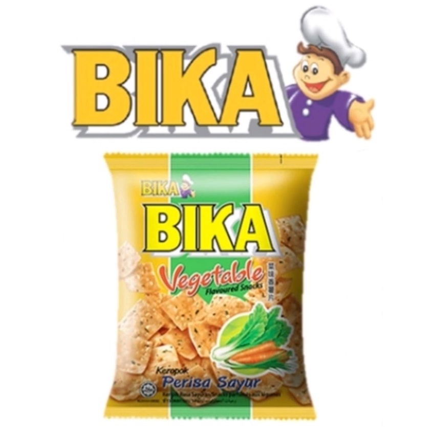 BIKA SNACK 12g x 4’s VEGETABLE | Shopee Malaysia
