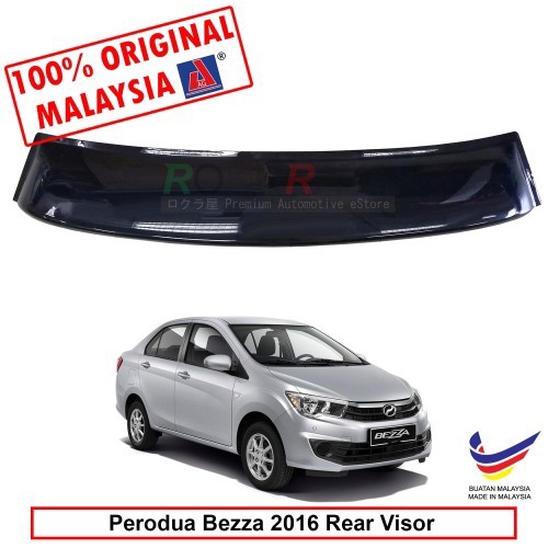 Perodua Bezza 2016 AG Rear Wing Spoiler Visor (Big 20cm) | Shopee Malaysia