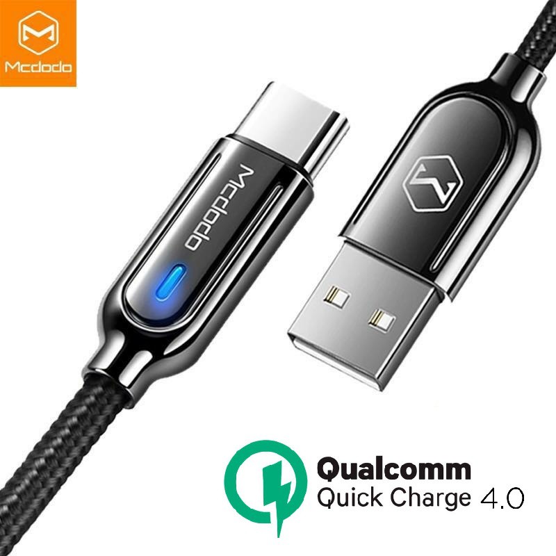 Mcdodo CA-6190 65W 5A Type C USB Data Cable / Auto Power Off / QC4.0 Super Fast Quick Charge ...