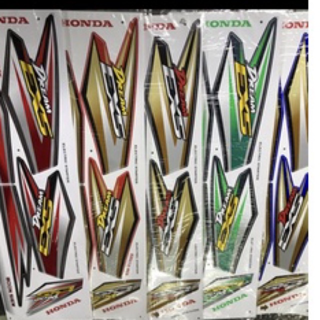 HONDA EX5 DREAM BODY STICKER (13)HONDA EX5 DREAM STRIPE COVER SET(13 ...