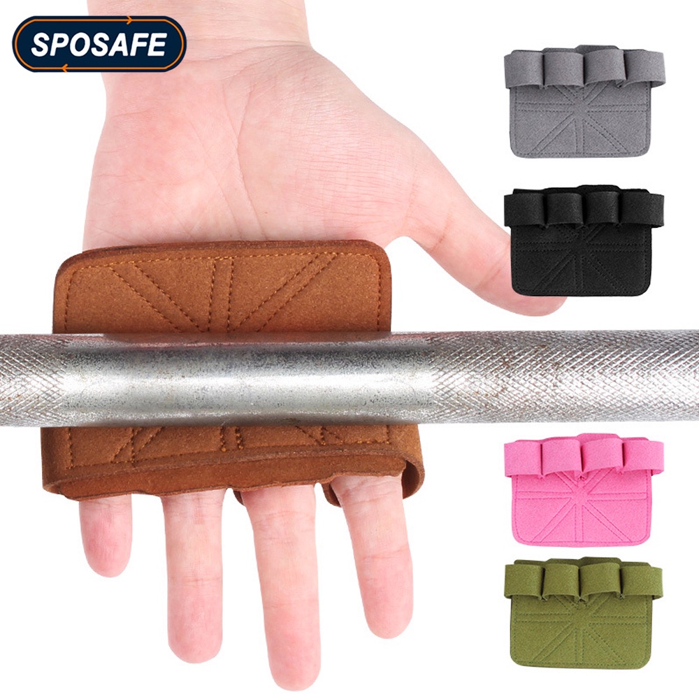 1Pair Workout Weight Lifting Fitness Gym Barehand Gloves, Rowing Non ...